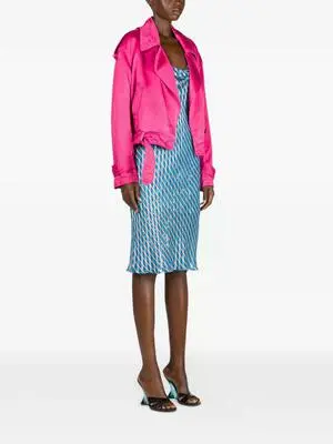 Dries Van Noten Overdyed Biker Jacket