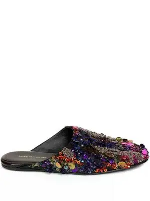 Dries Van Noten Embellished Mules