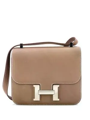 Hermès Constance Bag Epsom 24 Crossbody Bag - Grey