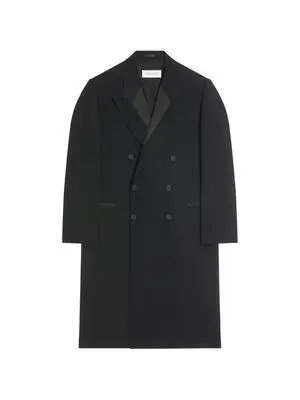 Dries Van Noten Double-breasted Coat - Black