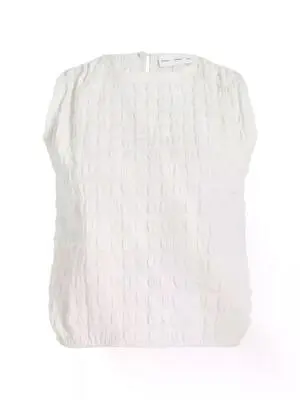 Proenza Schouler White Label Textured Crew-neck Top - Neutrals
