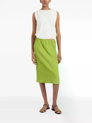 Proenza Schouler White Label Textured Crew-neck Top - Neutrals