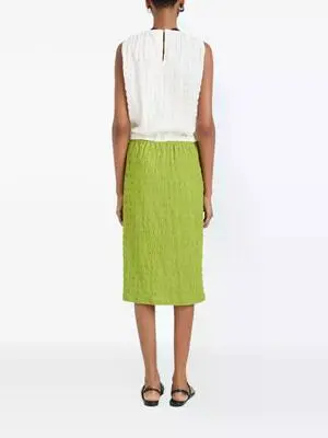 Proenza Schouler White Label Textured Crew-neck Top - Neutrals