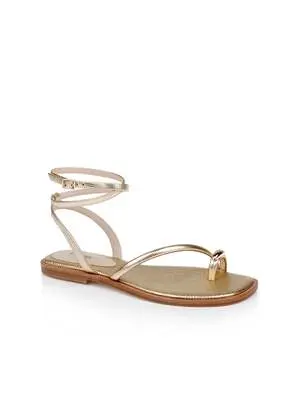 L'Agence Mariana Leather Sandal