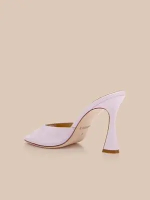 L'Agence Avery Leather Open-toe Mule