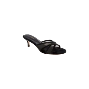 L'Agence Padua Mesh Sandal Black Mesh