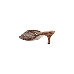 L'Agence Padua Mesh Sandal - Leopard Mesh