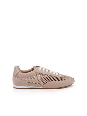 L'Agence Jarah Sneaker - Cappuccino Leather