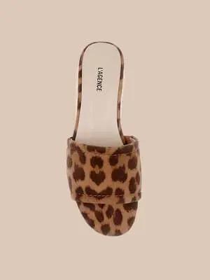 L'Agence Ramani Leopard Print Espadrille - Leopard Suede