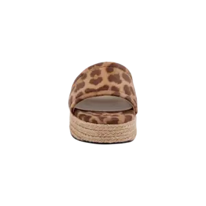 L'Agence Ramani Leopard Print Espadrille - Leopard Suede
