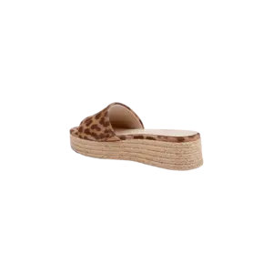 L'Agence Ramani Leopard Print Espadrille - Leopard Suede
