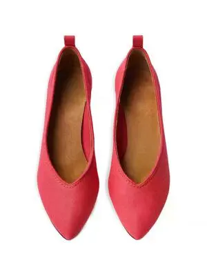 Versace Tina Denim Pumps 65 Mm - Red
