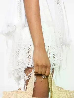 Loewe Lace Mini Skirt