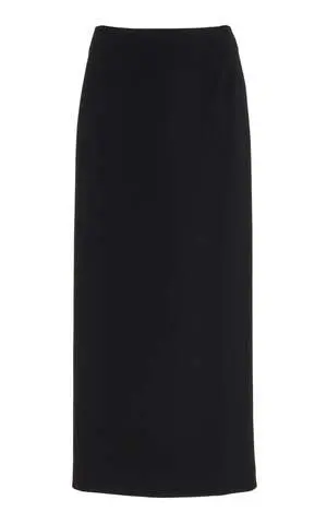 Gabriela Hearst Manuela Midi Skirt In Virgin Wool Crepe