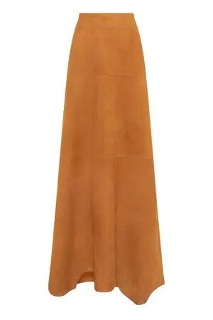 Gabriela Hearst Talor Raw Cut Maxi Skirt