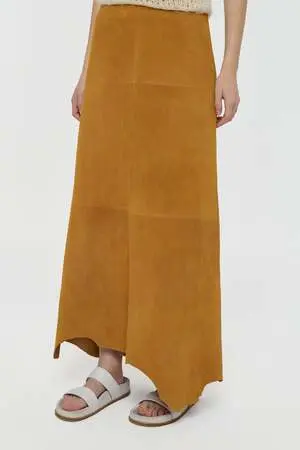 Gabriela Hearst Talor Raw Cut Maxi Skirt