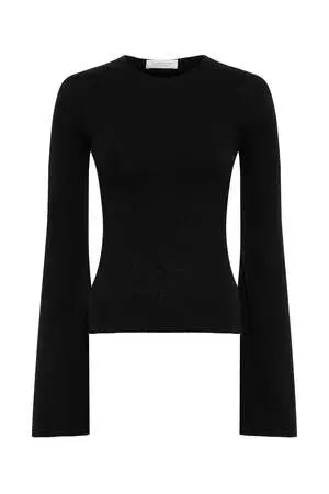 Gabriela Hearst Rafa Knit Top - Black