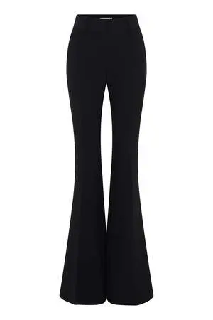 Gabriela Hearst Rhein Flare Pant In Virgin Wool Crepe