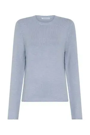 Gabriela Hearst Titus Cashmere Sweater - Light Blue