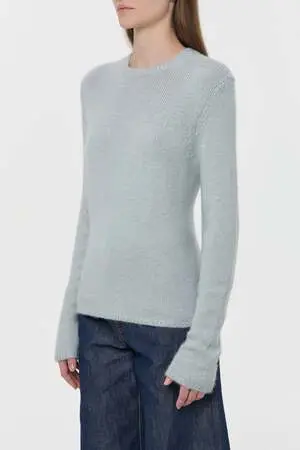 Gabriela Hearst Titus Cashmere Sweater - Light Blue