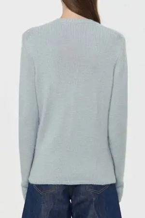 Gabriela Hearst Titus Cashmere Sweater - Light Blue