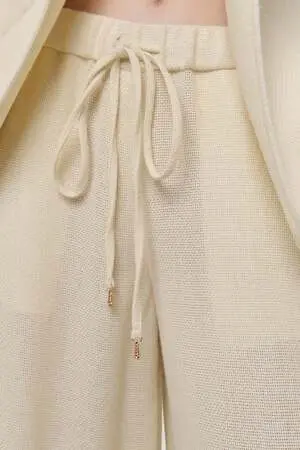 Gabriela Hearst Gelos Wide-leg Alpaca Wool Trousers - Ivory