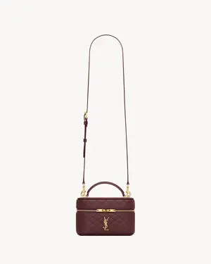 Saint Laurent Gaby Vanity Bag - Rouge Cabernet
