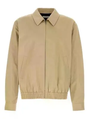 Saint Laurent Gabardine Zip-up Jacket