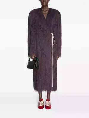 Dries Van Noten Fringed Coat