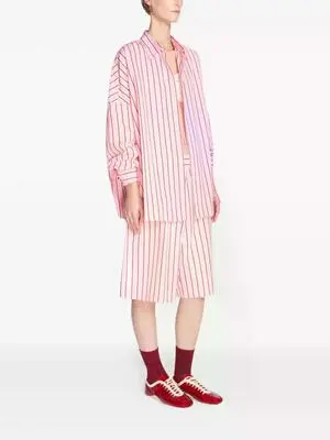 Dries Van Noten Striped Long Sleeve Shirt