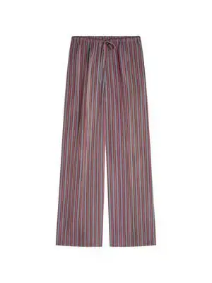 Dries Van Noten Elasticated Striped Trousers