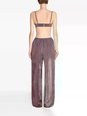 Dries Van Noten Elasticated Striped Trousers