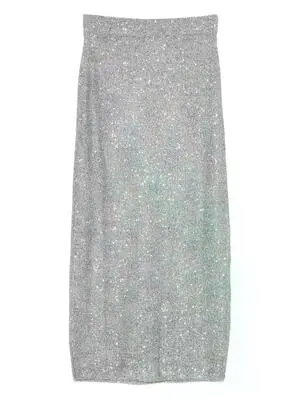 ALYSI Sequin Embellished Skirt