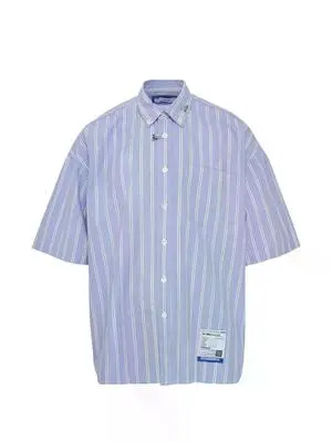 Mihara Yasuhiro Stripe Short Sleeve Shirt