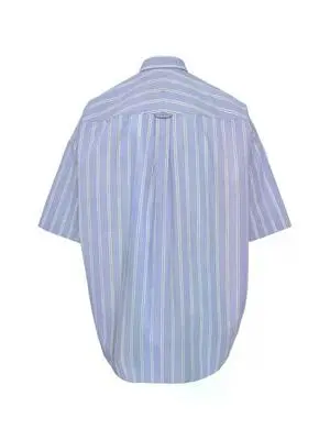 Mihara Yasuhiro Stripe Short Sleeve Shirt
