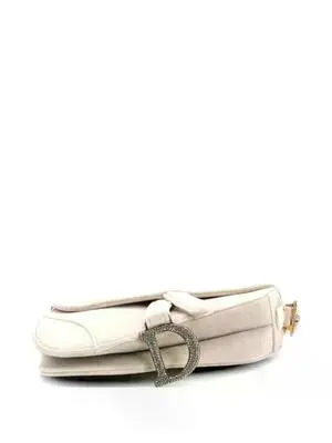 Dior Saddle Mini Shoulder Bag - Grey