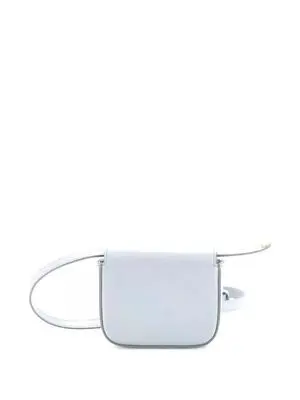 Celine Triomphe Shoulder Bag Smooth Calfskin Mini - Blue