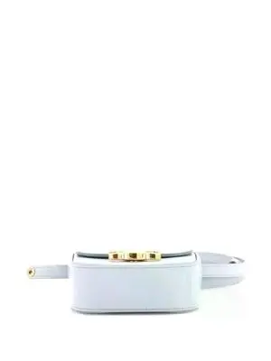 Celine Triomphe Shoulder Bag Smooth Calfskin Mini - Blue