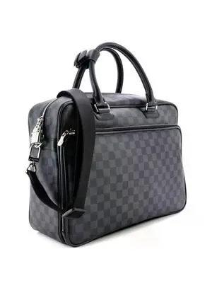 LOUIS VUITTON Icare Laptop Bag Damier Graphite Business Bag - Black