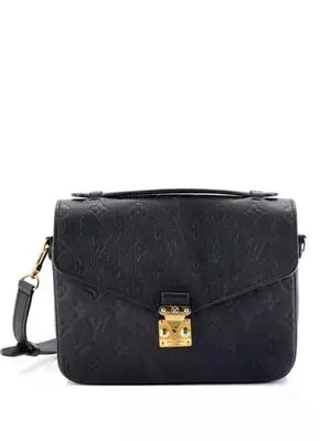 LOUIS VUITTON Pochette Metis Monogram Empreinte Leather Crossbody Bag