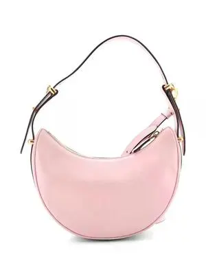 Prada Arque Half Moon Leather Hobo Bag