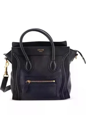Celine Luggage Nano Crossbody Bag - Black