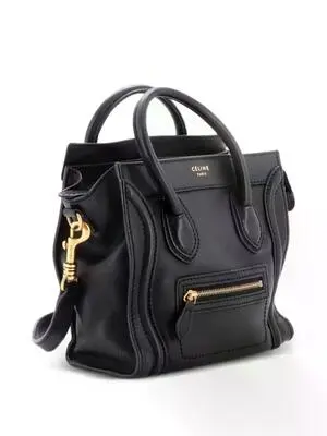 Celine Luggage Nano Crossbody Bag - Black