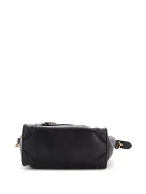 Celine Luggage Nano Crossbody Bag - Black