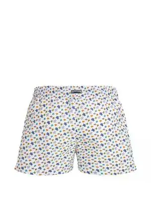 Vilebrequin Printed Swim Shorts - White