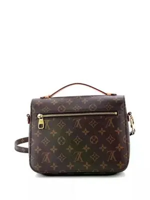 LOUIS VUITTON Pochette Metis Monogram Canvas Crossbody Bag - Brown