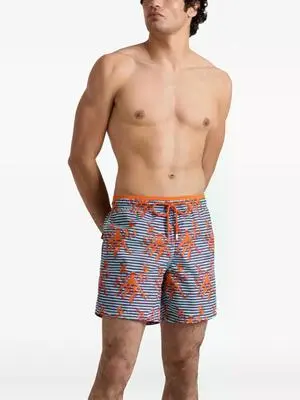 Vilebrequin Octopus Print Swim Shorts - Blue