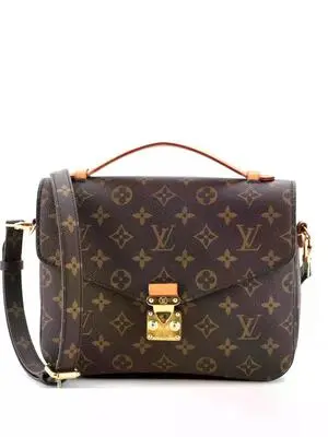 LOUIS VUITTON Pochette Metis Monogram Canvas - Brown
