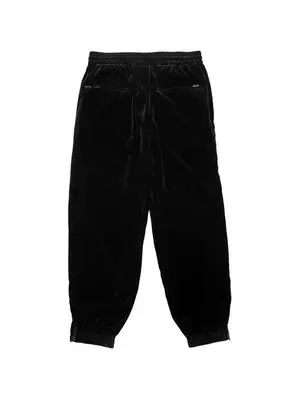 WACKO MARIA Velvet-textured Track Pants