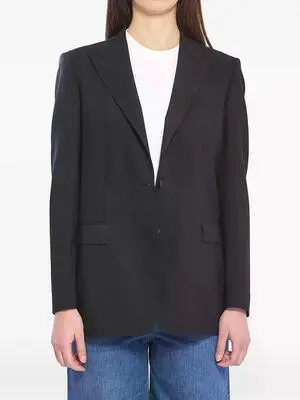 Tagliatore Peak-lapel Single-breasted Blazer